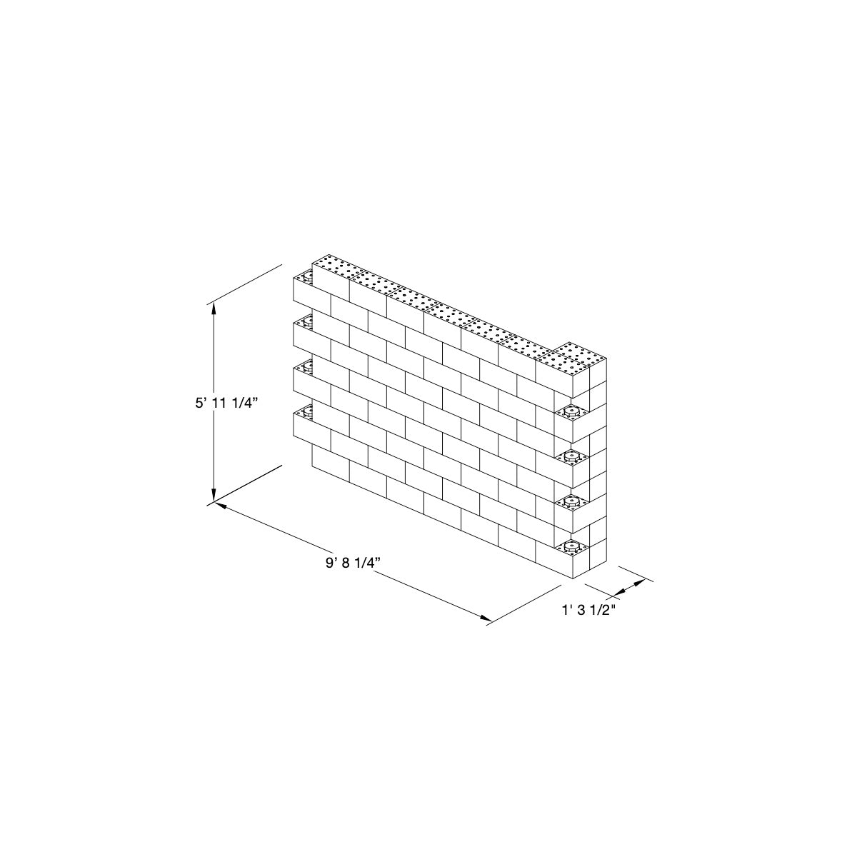 10' Perimeter Wall Extension - ByFusion